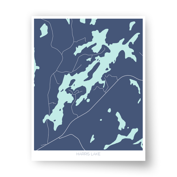 Harris Lake Art Map – 18 James Street