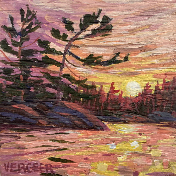 Sunset Near Sleeth Island Series 5 Miniature Painting – 18 James Street